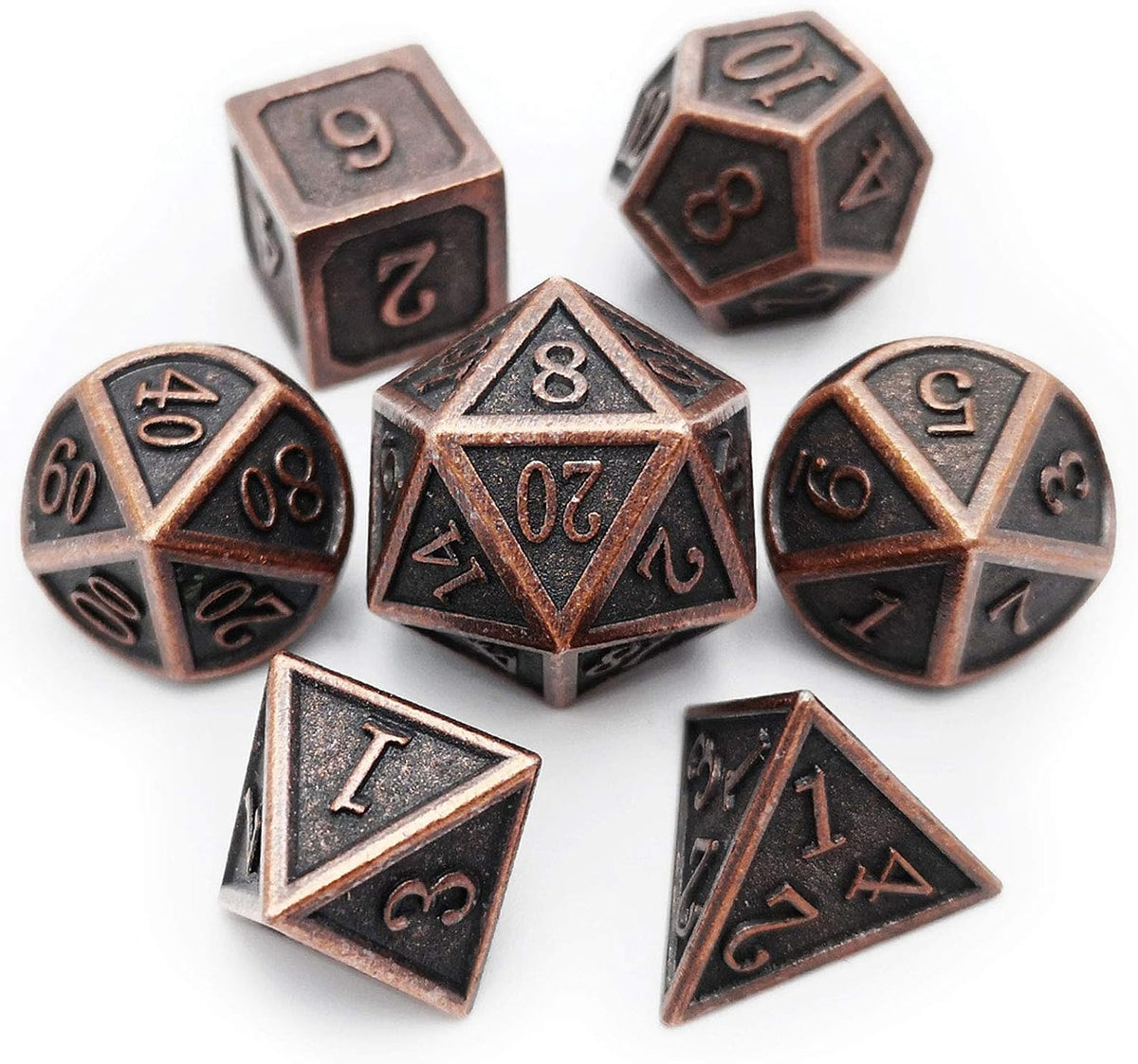RPG dice sets - metal – Mountain Rogues & Farm